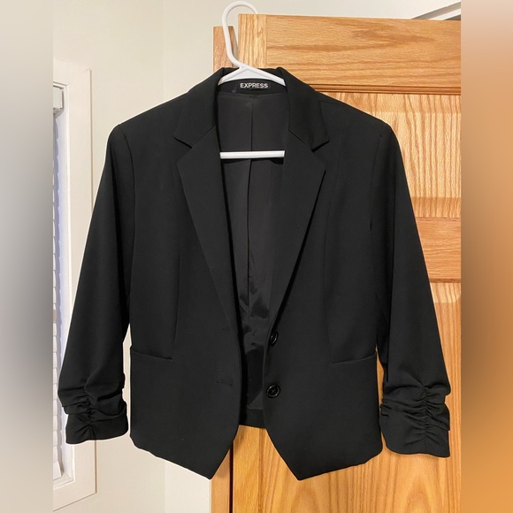 Express | Jackets & Coats | Express Blazer Black Size 8 | Poshmark